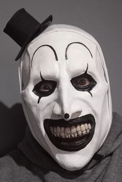 Art The Clown Mask Halloween Terrifier , Scary Joker Masks, Creepy ...