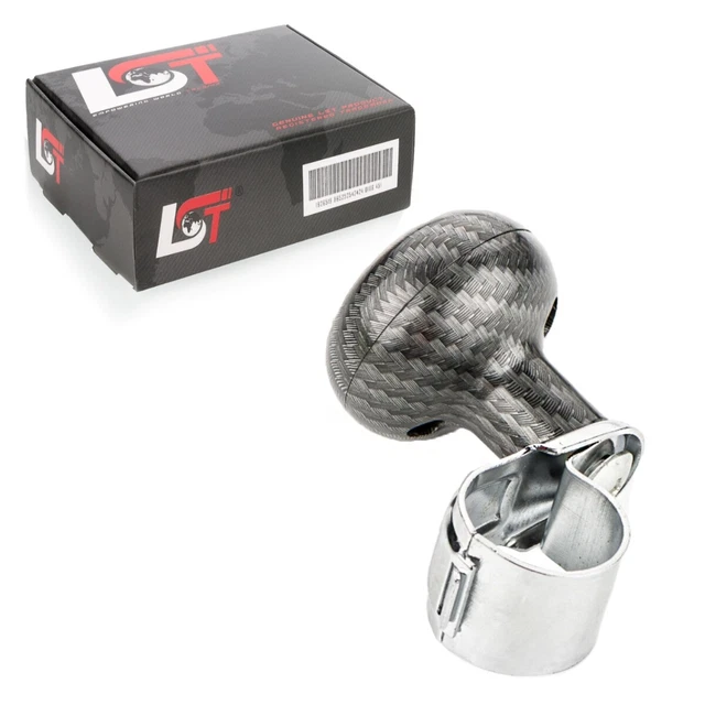 STEERING WHEEL KNOB Steuerknauf Power Assisted Rotation 360° Carbon for ...