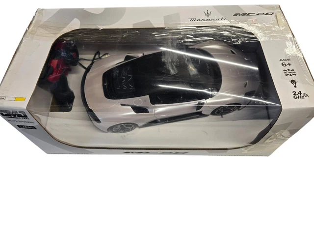 CMJ RC CAR Maserati 1:12 Scale White | Official Remote Controlled ...