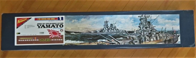 NICHIMO 1/200 YAMATO battleship kit with gold model etching and artwox ...