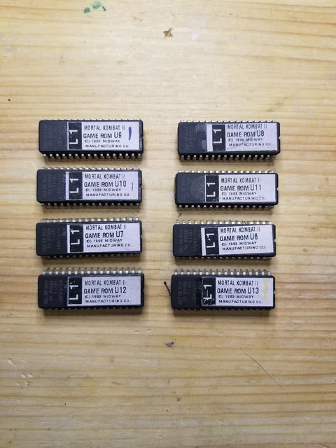 MORTAL KOMBAT 2 Pcb Jamma Arcade Girl Board Rom Set Midway !!!!! EUR 51 ...