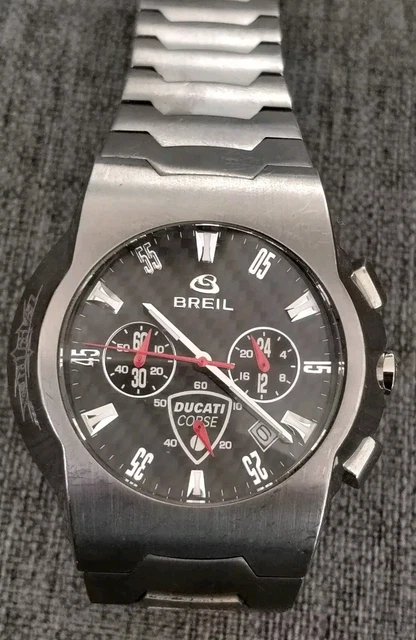 BREIL DUCATI GENTS Chronograph Titanium Limited Edition Watch. £180.00 ...
