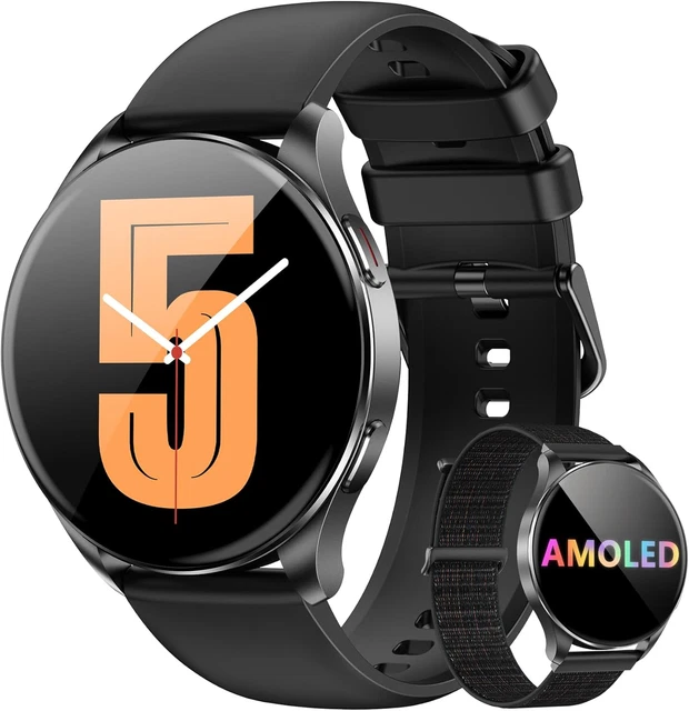 SMARTWATCH UOMO DONNA, Effettua E Rispondi Alle Chiamate, Orologio ...