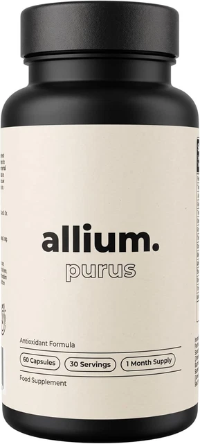 ALLIUM PURUS ANTIOXIDANT & Immunity Supplement – 60 Capsules with ...