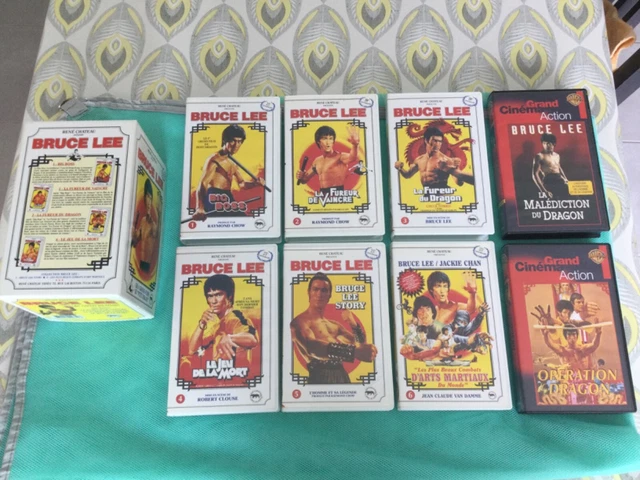 COLLECTION INTÉGRALE BRUCE Lee VHS Coffret + Opération Dragon + 3 ...