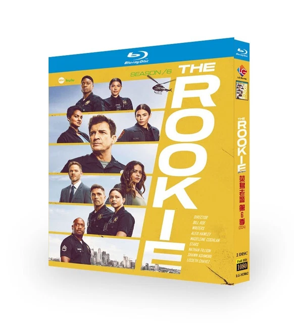 THE ROOKIE SEASON 6 (2024) :TV Series Blu-Ray DVD BD 2 Disc Box Set EUR ...