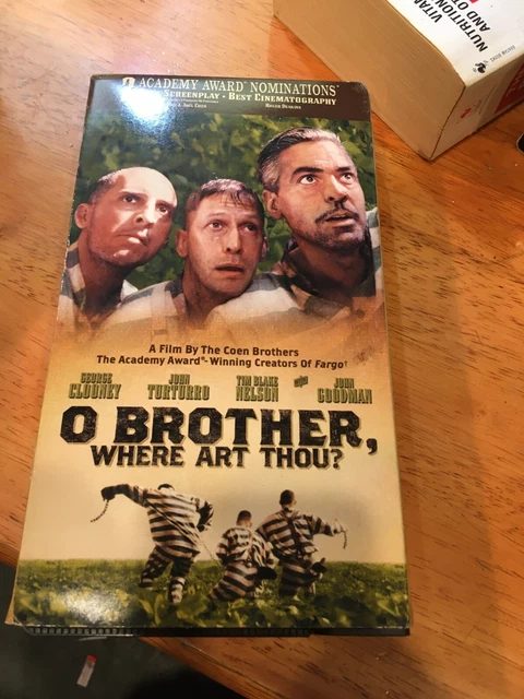 OH BROTHER WHERE Art Thou VHS Tape Movie Full Screen Edition Cohen $10. ...
