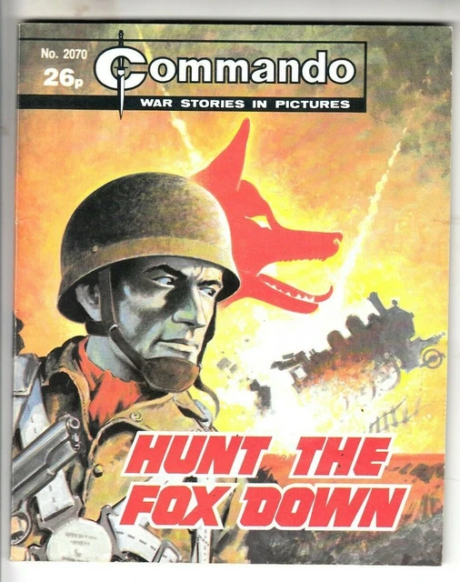 COMMANDO COMIC HUNT THE FOX DOWN Issue No 2070 EUR 6,88 - PicClick IT