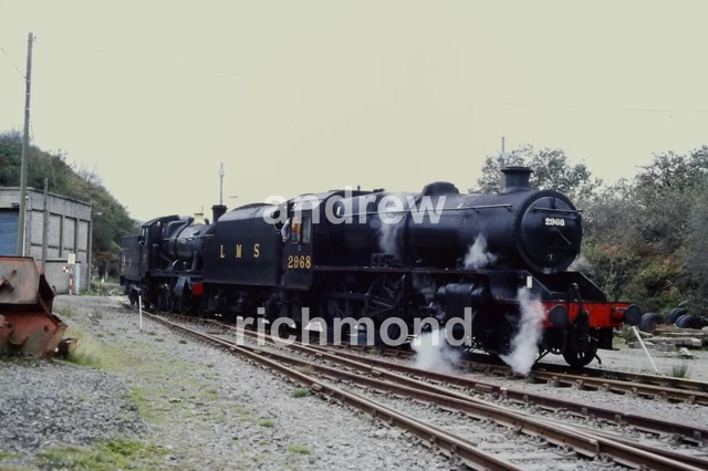 LMS CLASS 6P5F 2-6-0 Locomotive 2968 6 x Original 35mm Railway Slides ...