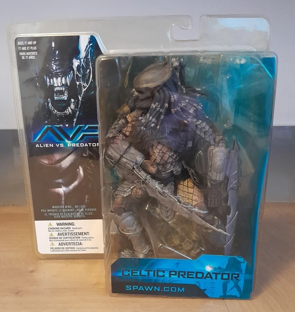 MCFARLANE TOYS AVP Celtic Predator Figure Alien VS Predator 2004 Figure ...