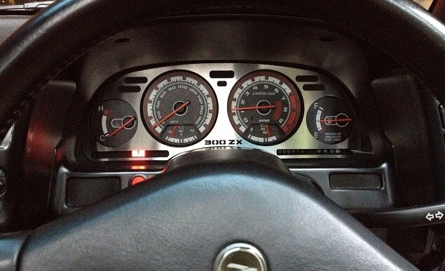 NISSAN 300ZX CLOCK surround 300 zx Z32 bezel dials fairlady z £15.00 ...