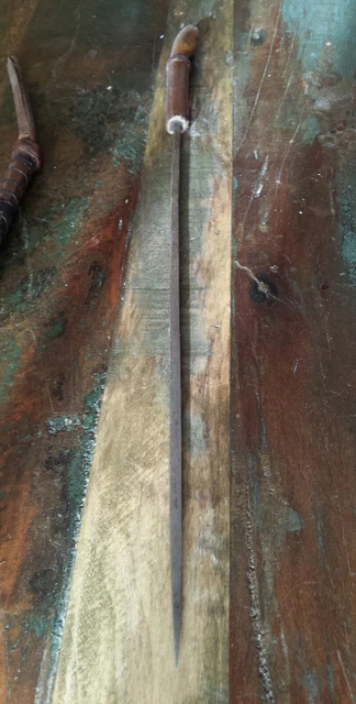 VINTAGE LEATHER RIDING crop with hidden dagger $180.00 - PicClick CA