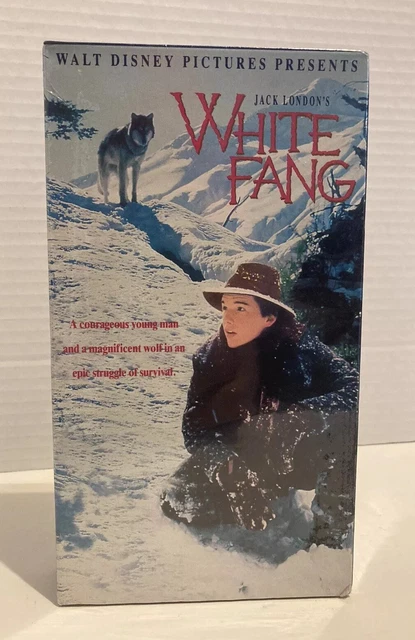 DISNEY WHITE FANG VHS 1991 NEW & SEALED Ethan Hawke Jack London Classic ...