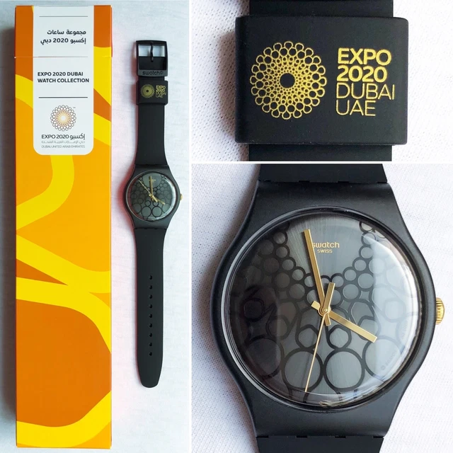 SWATCH SPECIAL LIMITÉE Dubai EXPO 2020 « IBTIKAR » SUAZ328 uniquement ...
