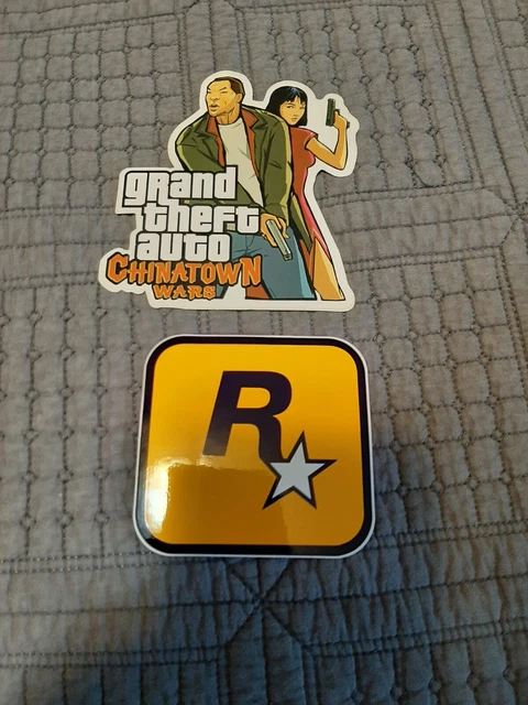 RARE GTA GRAND Theft Auto Chinatown Sticker Rockstar Games $49.00 ...