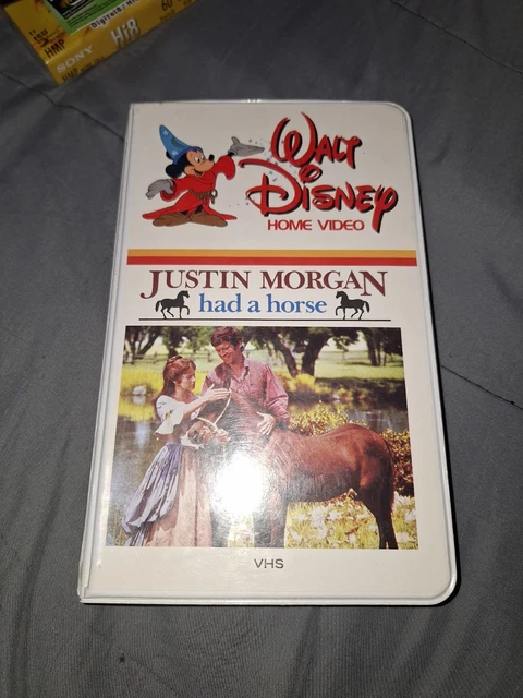 JUSTIN MORGAN HAD A Horse Vhs Disney Vintage White Clamshell £13.24 ...