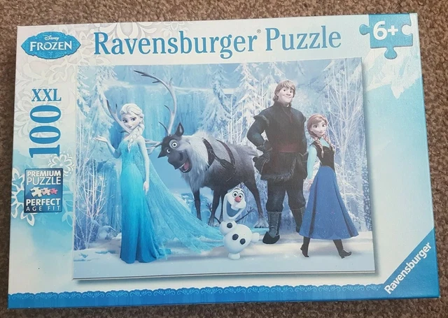 RAVENSBURGER - DISNEY Frozen - 100 Piece Jigsaw Puzzle - Premium Puzzle ...