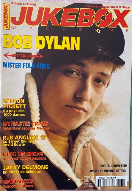 BOB DYLAN JUKE Box Magazine N°165 2001 très bon état EUR 4,50 - PicClick FR