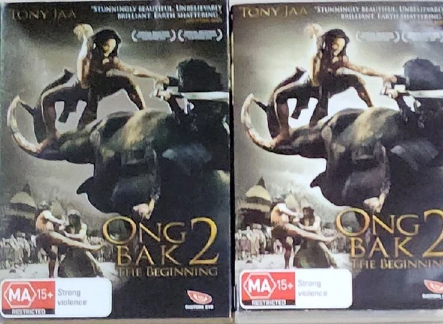 ONG BAK 2 DVD - Tony Jaa (Region 4, 2008) with Slip Cover - Free Post ...