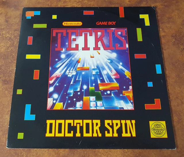 RARE VINTAGE 1992 Nintendo NES Game Boy Tetris 12" vinyl record music ...
