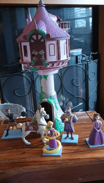 DISNEY STORE TANGLED Rapunzel Rapunzel's Tower Castle Playset Toy ...