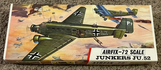 AIRFIX JUNKERS JU52 Airplane Model Kit, 1/72 Scale EUR 21,47 - PicClick FR