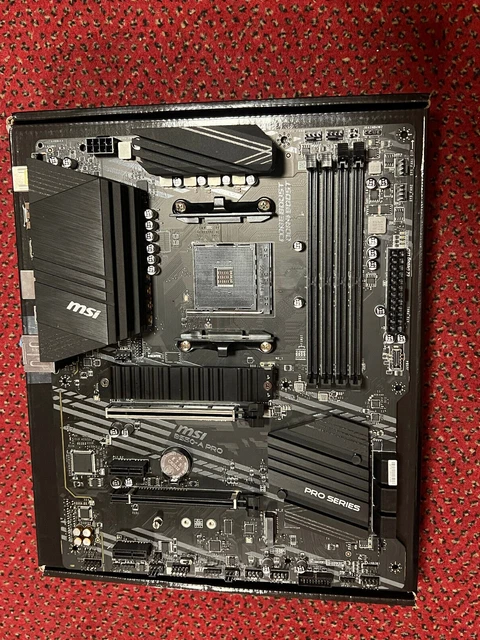 MSI B550-A PRO Ryzen AMD AM4 Socket ATX DDR4 Motherboard USB-C HDMI ...