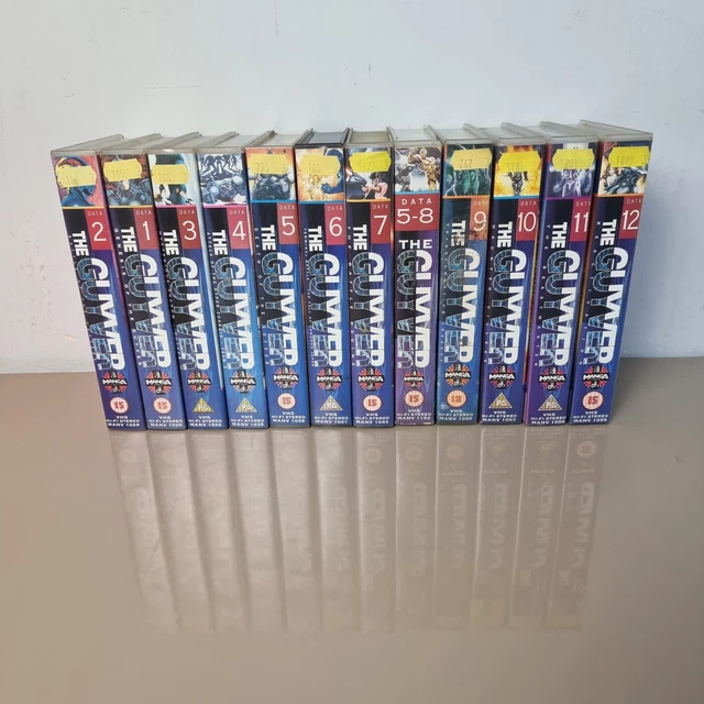 THE GUYVER DATA 1 - 12 - (Animated) (Dubbed) (VHS/SH, 1994) £41.29 ...