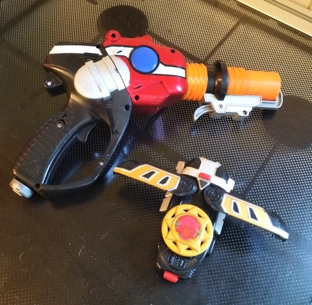 POWER RANGERS NITRO Blaster Sword Gun & WRIST MORPHERS BOTH SPARES OR ...