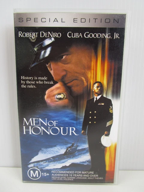 MEN OF HONOUR, Robert De Niro, VHS Tape, Vintage Video, Movie, M 2000 £ ...