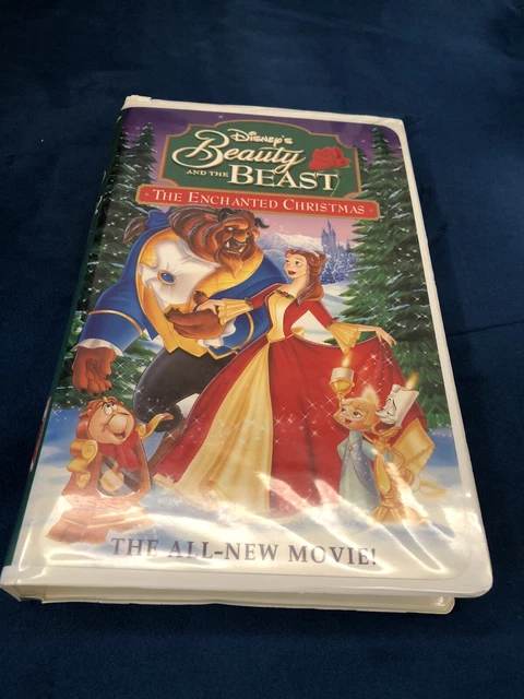 DISNEY’S BEAUTY AND The Beast Enchanted Christmas VHS Clamshell Case ...
