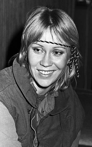 AGNETHA FALTSKOG DURING Her Solo Career In Bremen 1982 MUSIC OLD PHOTO ...