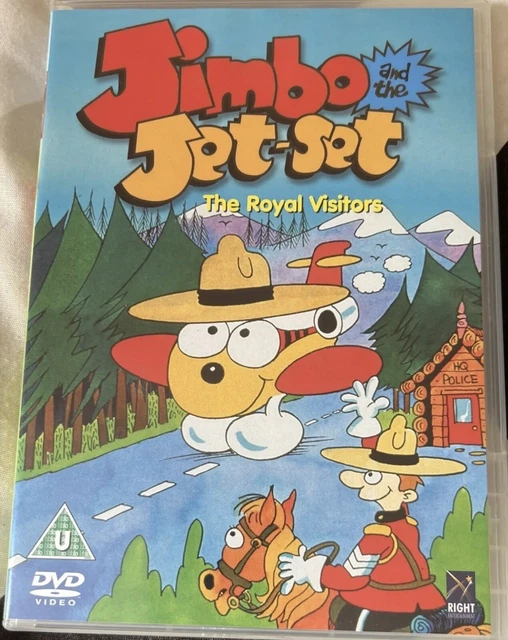 JIMBO AND THE Jet Set Dvd Oop Rare Royal Visitors Stories Animated 80S ...