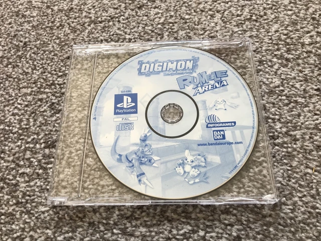 DIGIMON RUMBLE ARENA Sony Playstation 1 Ps1 Game Official Uk Pal *Disc ...