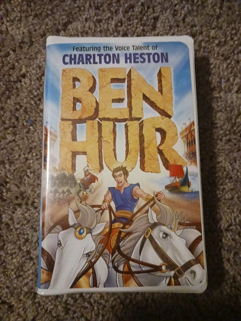 BEN HUR ANIMATED VHS (Charlton Heston) 2003 £2.83 - PicClick UK
