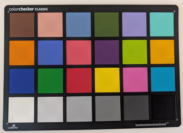 CALIBRITE COLORCHECKER CLASSIC: Colour Chart for Photography and ...