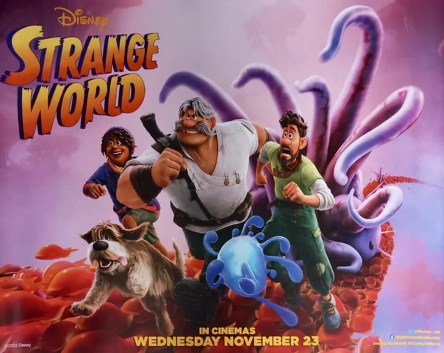 DISNEY PIXAR STRANGE World Quad Movie Poster (30x40") Original and ...