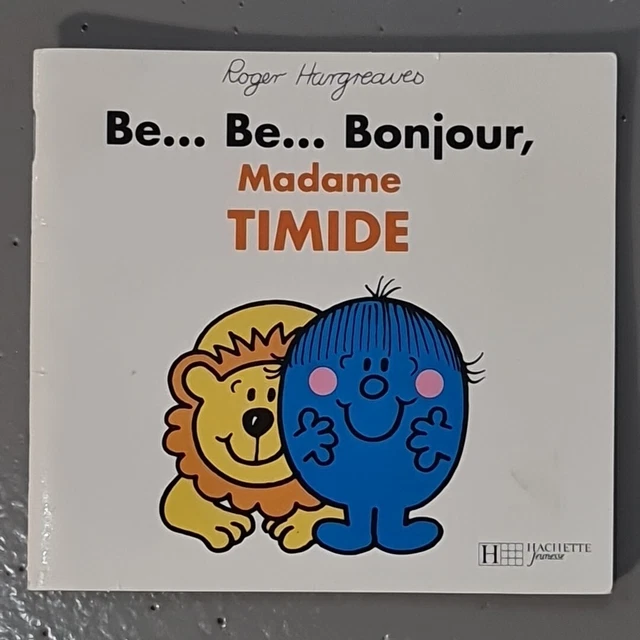 LIVRE ROGER HARGREAVES Hachette Monsieur Madame Timide EUR 10,99 ...