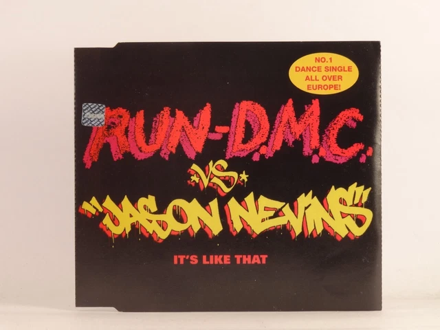 RUN DMC VS JASON NEVINS IT'S LIKE THAT (A72) 3 Track CD Single along ...