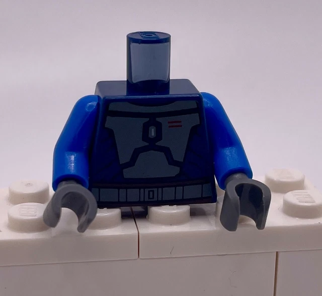 LEGO MINIFIGURE FIGURE Mandalorian Torso Warrior Star Wars 7914 9525 £2 ...