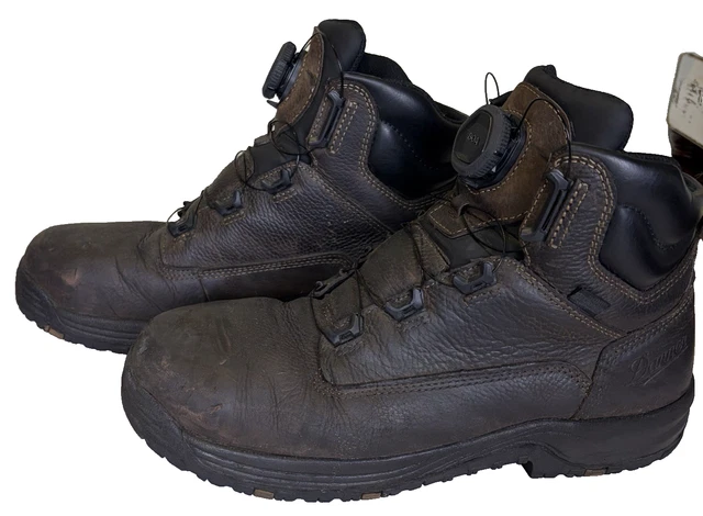 DANNER CALIPER BOA 6" Men's Boot Size 11 Brown Leather Composite ...