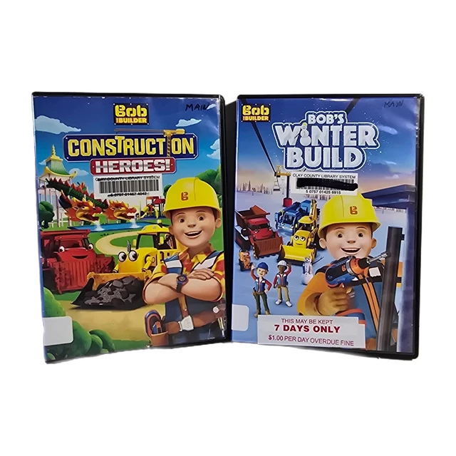 BOB THE BUILDER: New Version DVD Lot 2 Bob's Winter Build ...