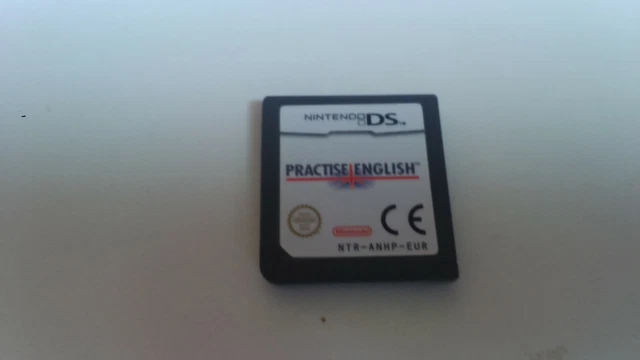 JEU NINTENDO DS - practise english parler l anglais au quotidien EUR 12 ...