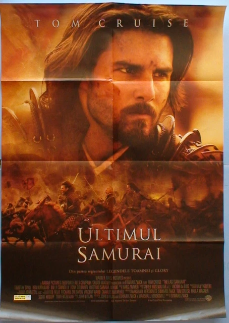 MOVIE POSTER=THE LAST Samurai (2003)=(Tom Cruise, Ken Watanabe, William ...