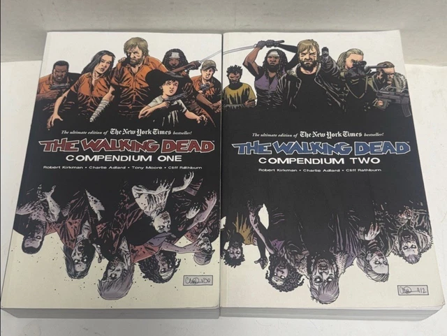 WALKING DEAD COMPENDIUM TPB Volumes #One & #Two Edition Of The NY ...