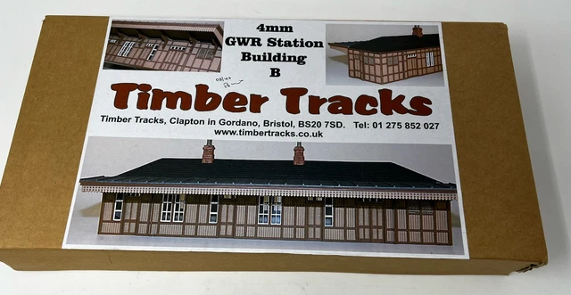TIMBER TRACKS GWR Station Building B Laser Cut 4Mm Oo Gauge Brand New ...