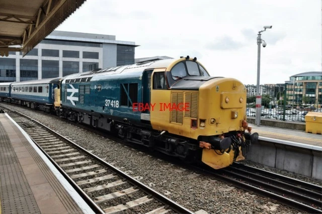 PHOTO (9) Br Class 37 No 37 418 (Ex-Nos37 271 D6971) On The 0743 ...