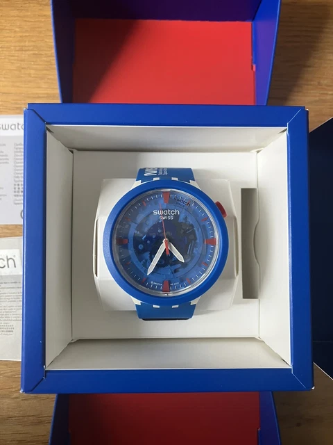 RARO! SWATCH X NASA SB03Z100 TUTA - NASA Space Collection *NUOVA* EUR ...