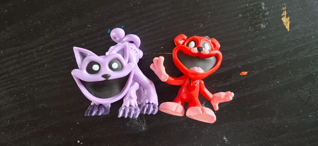 POPPY PLAYTIME SMILING Critters Minifigure Monster Catnap and Bobby ...