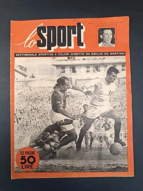 RIVISTA LO SPORT n. 5 (1951) Coppi EUR 8,00 - PicClick IT